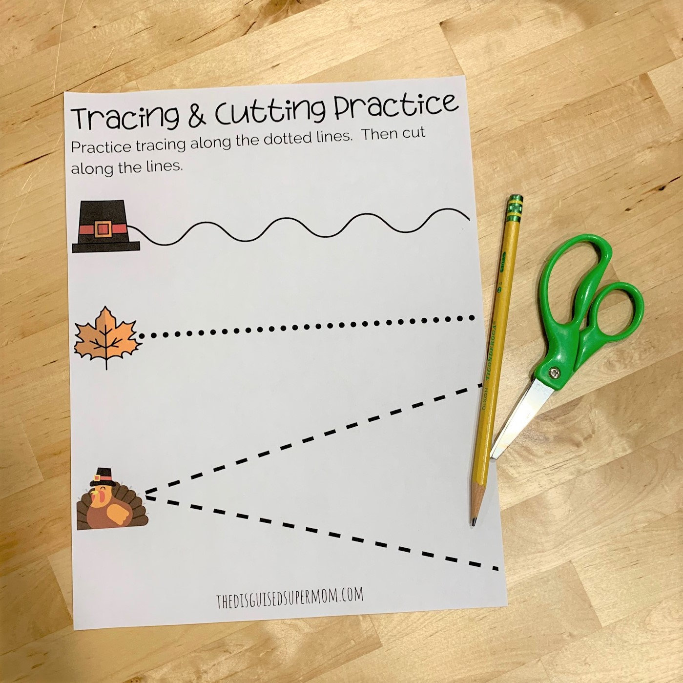 Thanksgiving Preschool Printable Pack - Etsy