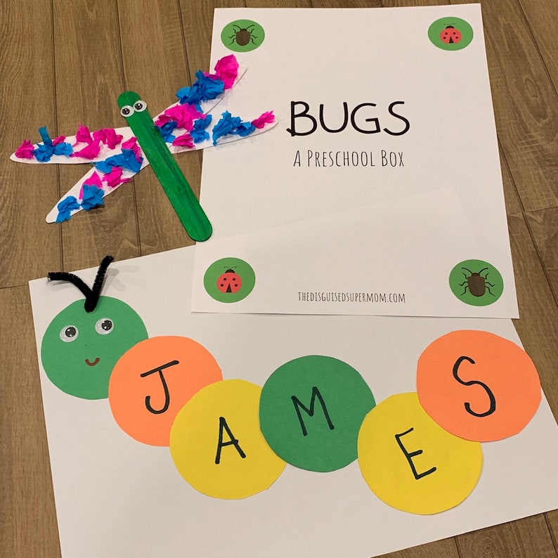 Bugs - Preschool Printable Pack - Etsy