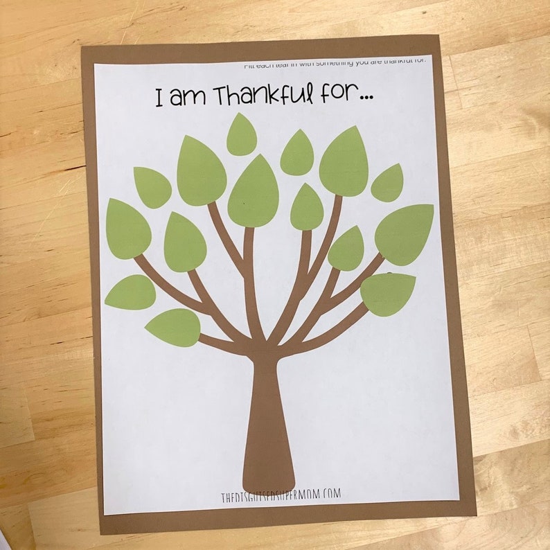 Thanksgiving Preschool Printable Pack - Etsy