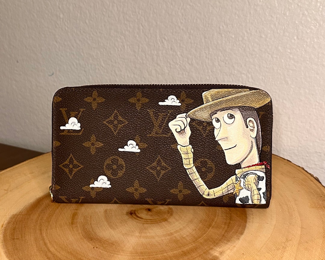Custom Painted Wallet - Etsy