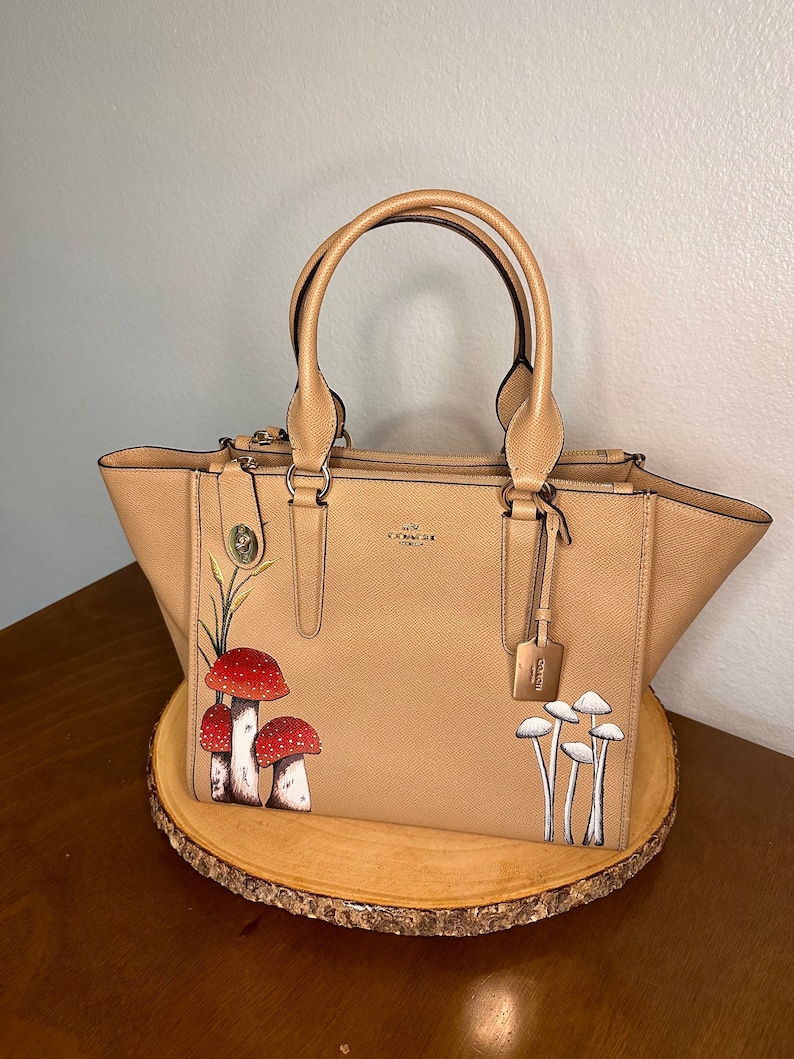 Custom Painted Bag- Send Me Your Handbag to Paint! - Etsy