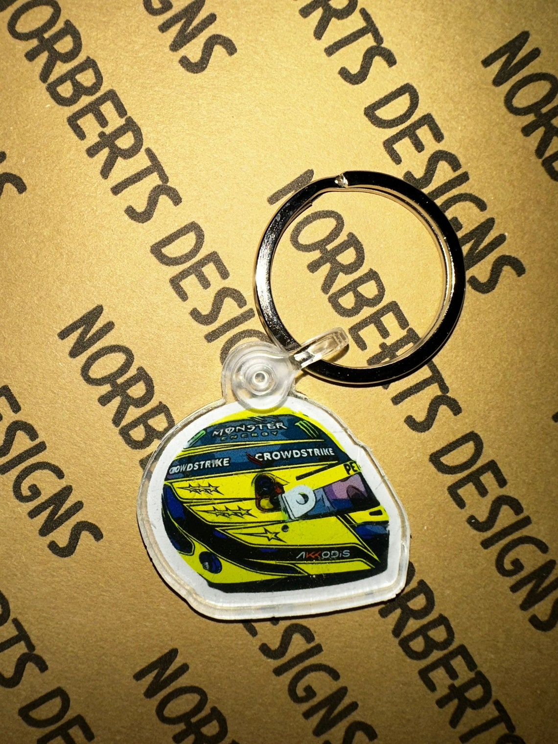 Lewis Hamilton 2022 Helmet Key Ring - Etsy