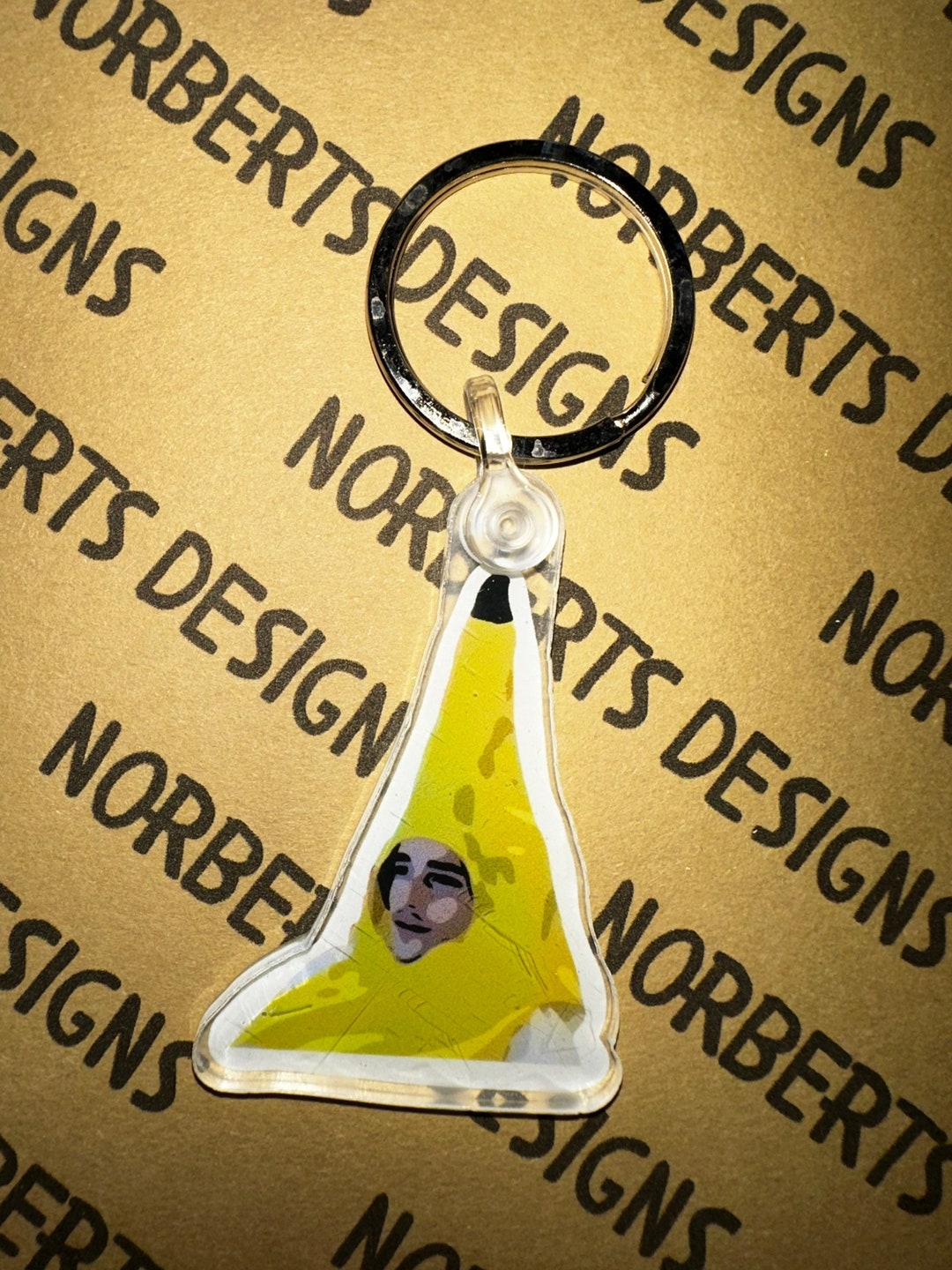 Charles Leclerc Banana Key Ring - Etsy