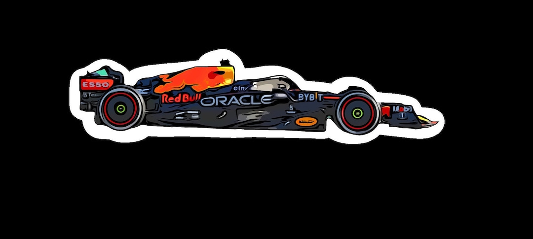 Formula One Red Bull 2022 Vinyl Sticker - Etsy