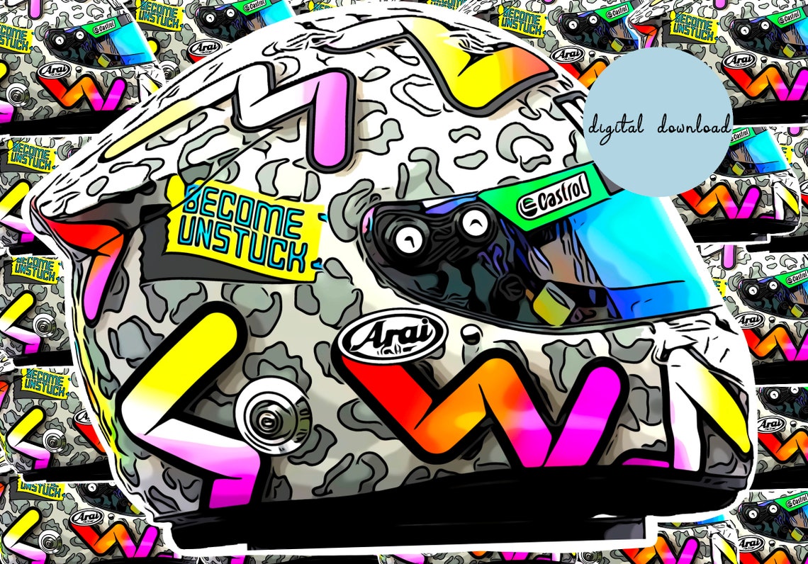 Digital Download Daniel Ricciardo 2020 Formula One Helmet - Etsy