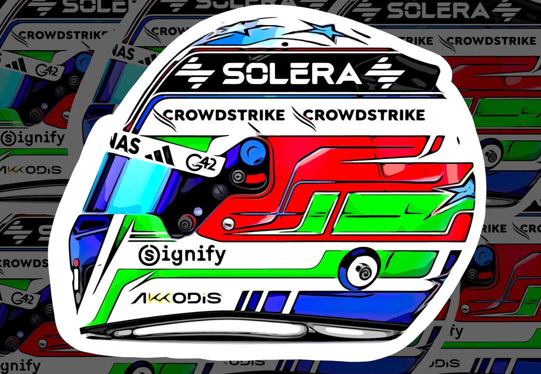 Kimi Antonelli 2025 Helmet Vinyl Sticker - Etsy