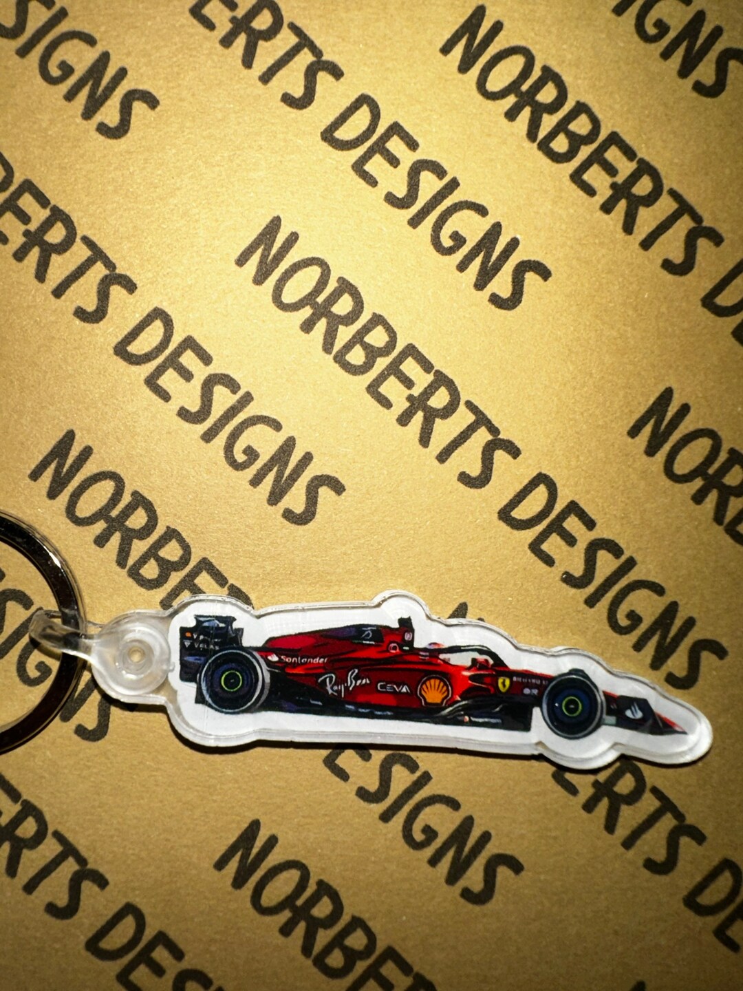 Ferrari 2022 Car Key Ring - Etsy