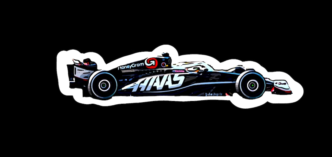 Formula One Haas 2024 Vinyl Sticker - Etsy