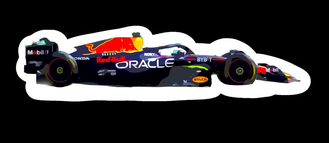 Formula One Red Bull 23 Vinyl Sticker - Etsy