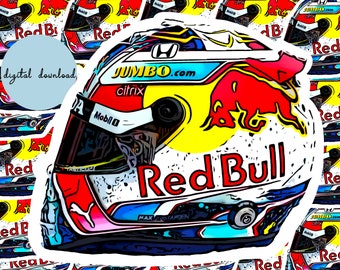 Max Verstappen Svg | Etsy