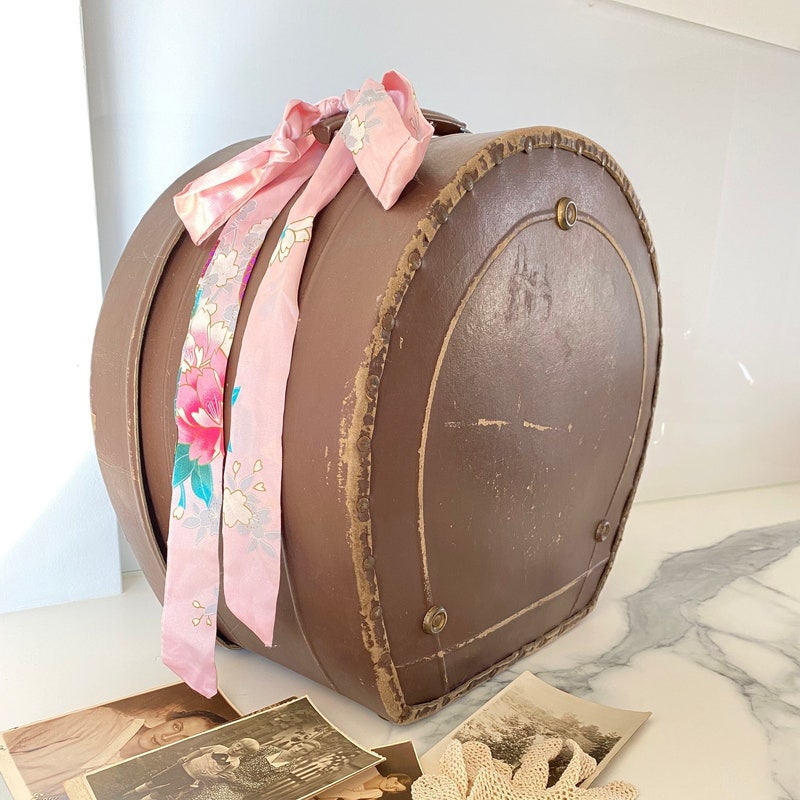 Old Hat Box - Etsy