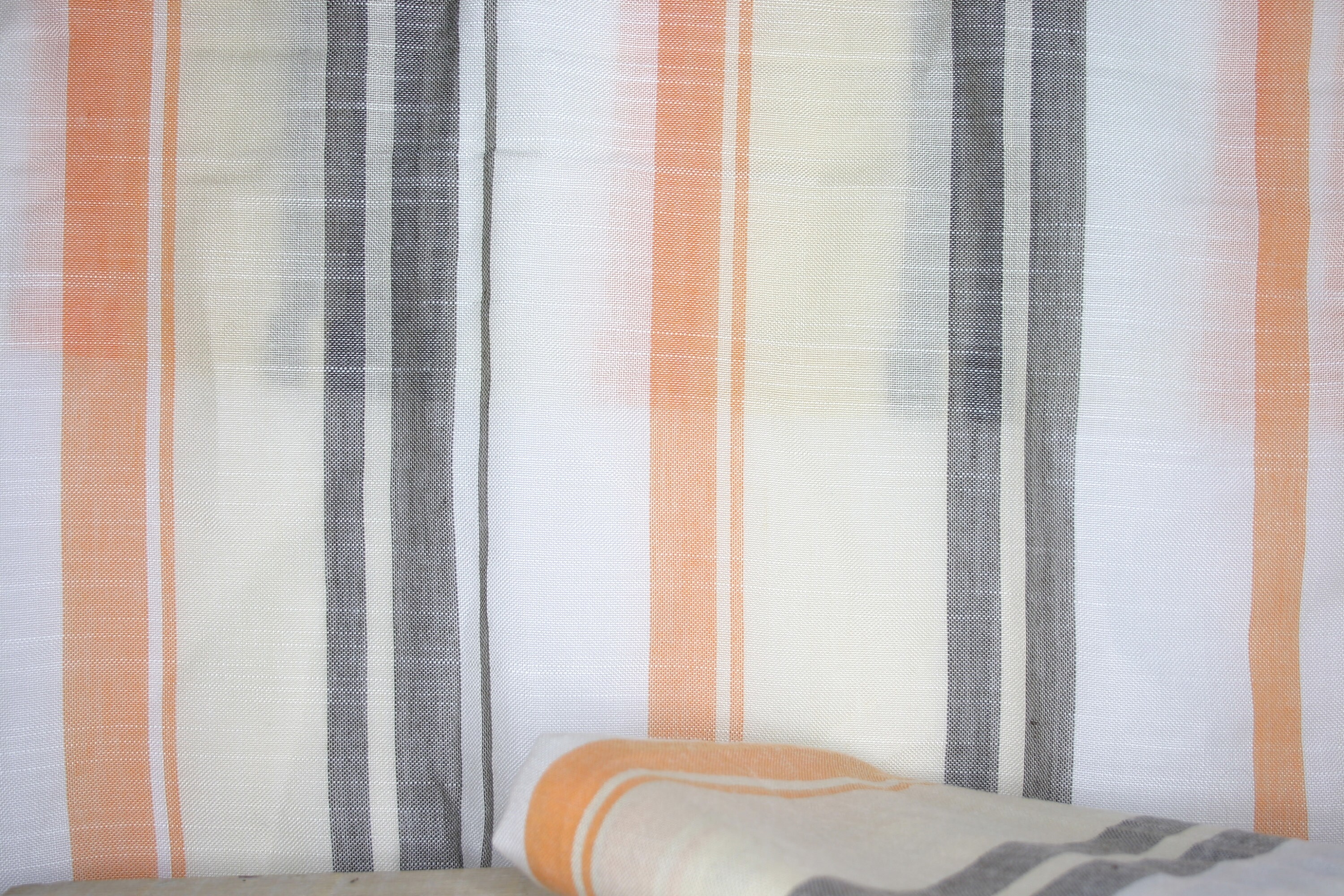 Retro Curtains / 1970's /1980s/ Woven Curtains / Window Dressings ...