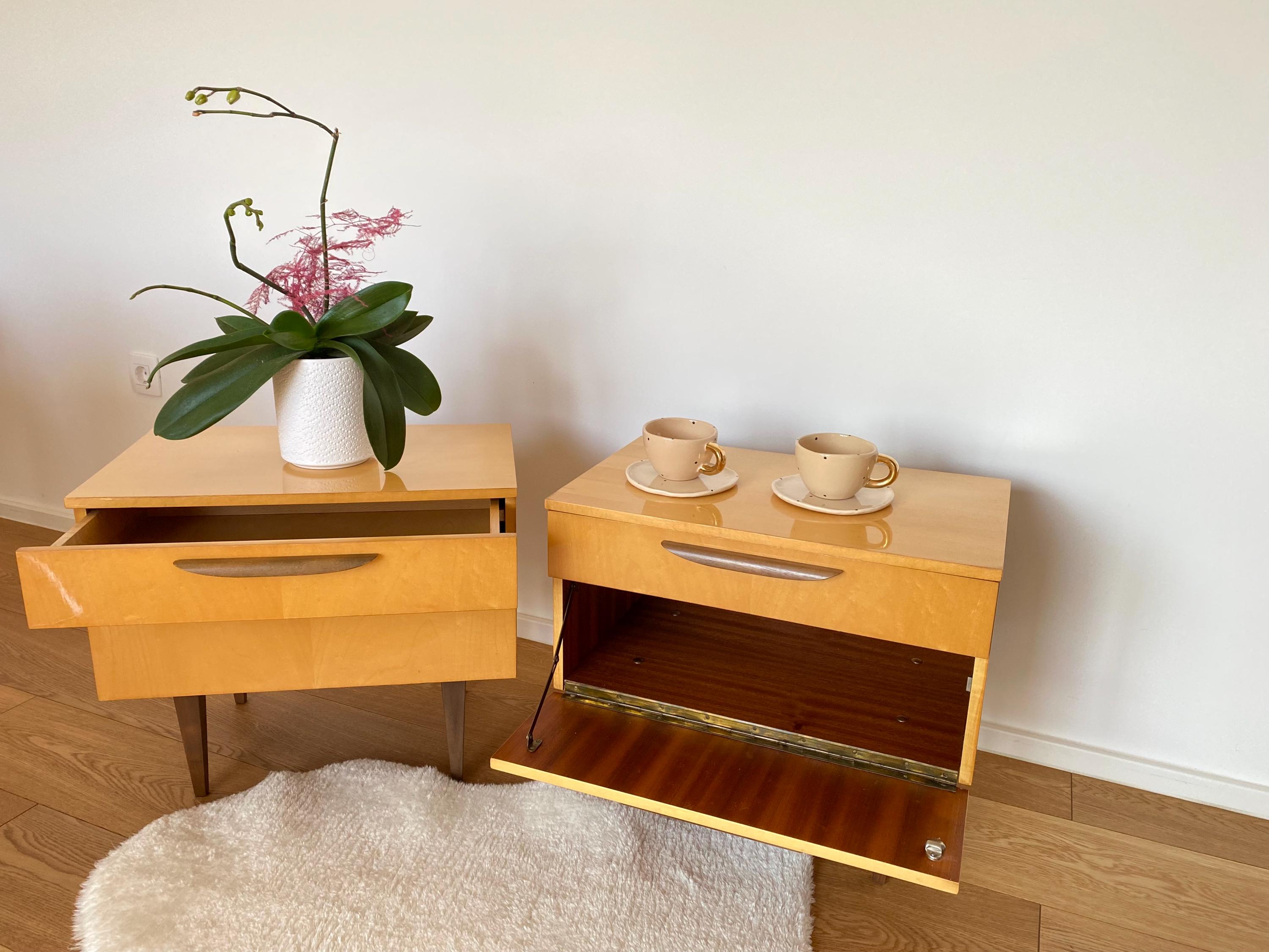 MEBLO / 1965 /meblo Nightside Tables/meblo Bedside Cabinets/meblo ...