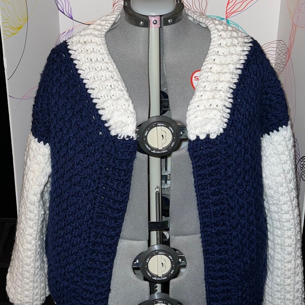 Crochet Bomber Jacket - Etsy