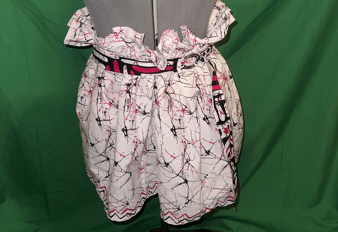 Paper Bag Mini Skirt With Pockets - Etsy