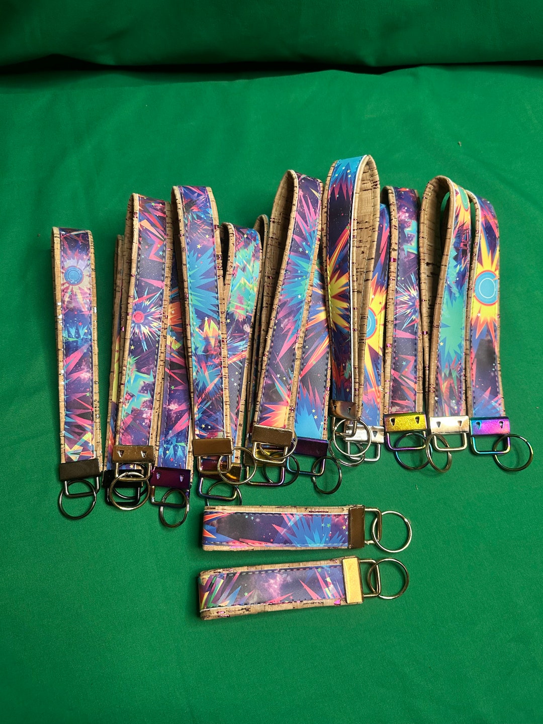 Glow in the Dark Key Fob Keychain - Etsy