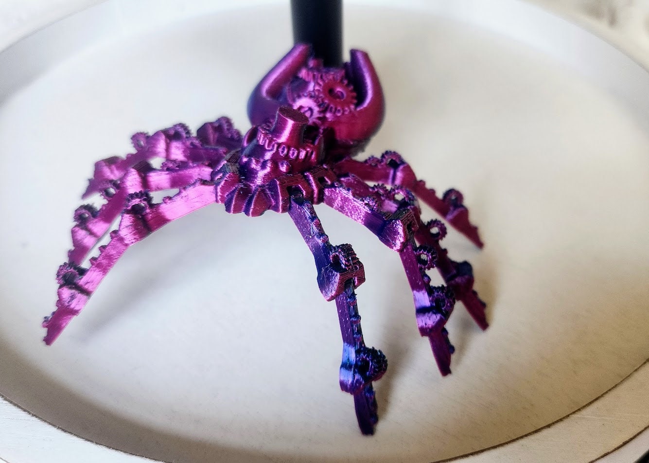 3D Printed Steampunk Spider, Funky Spider, 3d Spider, Fantasy Spider ...