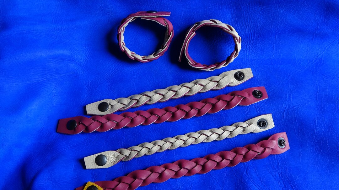 3D Shadow Pink Wrist Bracelets .. Not Whimpy - Etsy