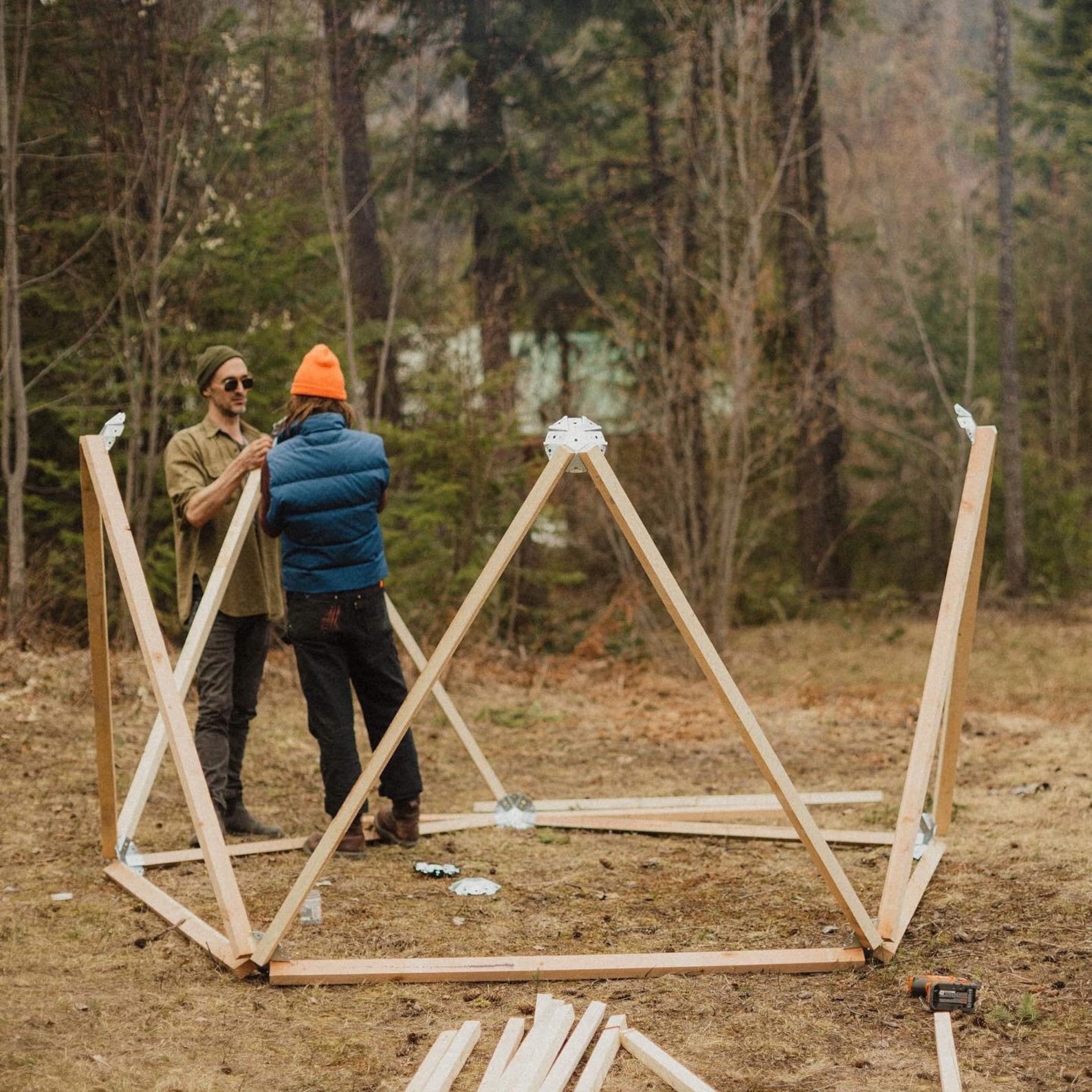Magidome Steel Geodesic Dome Connectors Build a Shed Yurt - Etsy Canada