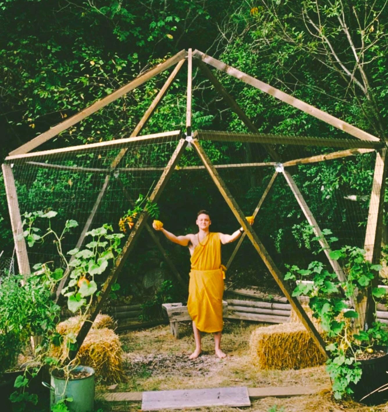 Magidome Steel Geodesic Dome Connectors: DIY Shed, Yurt, Greenhouse ...