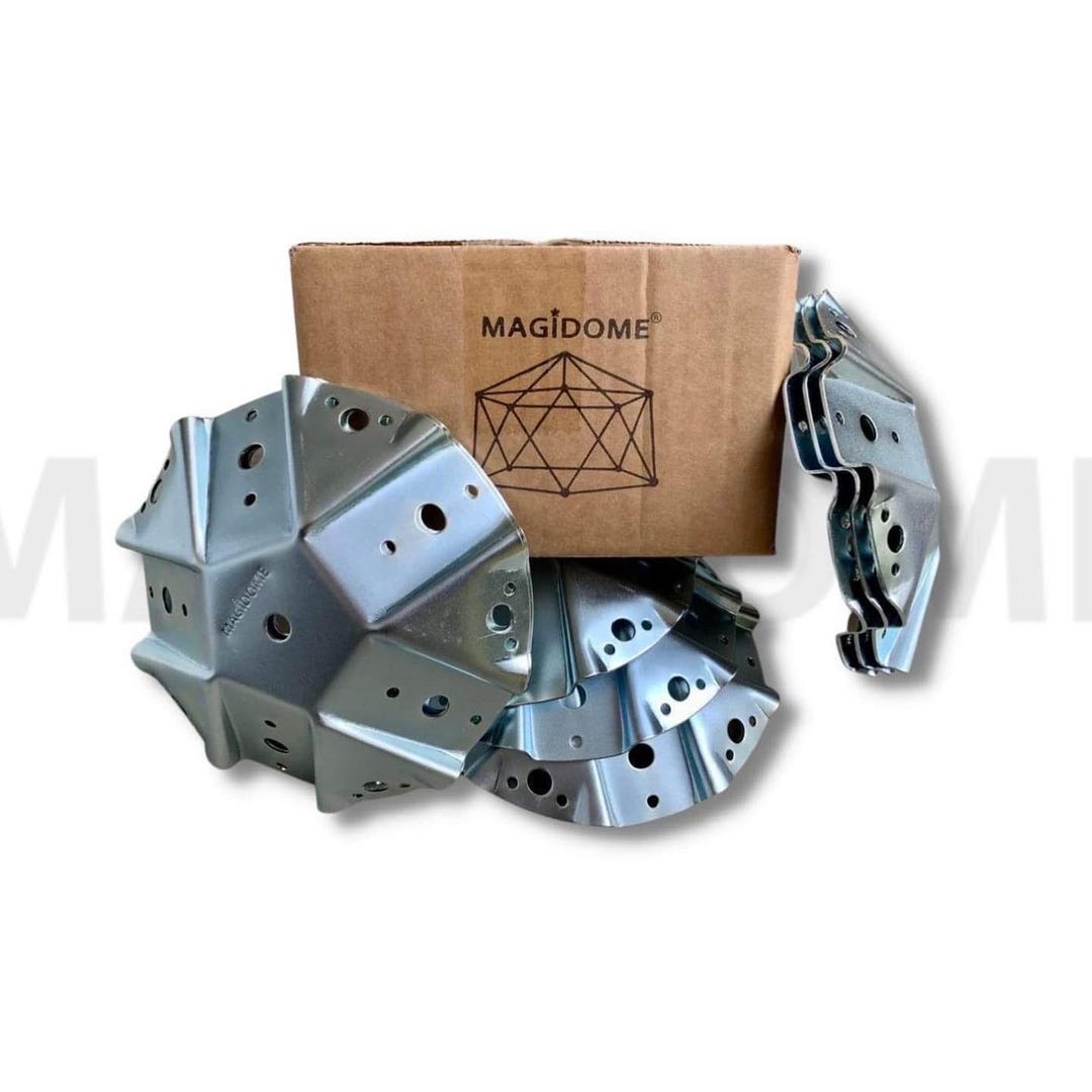 Magidome Geodesic Dome Connector Kit: DIY Playhouse, Trellis ...