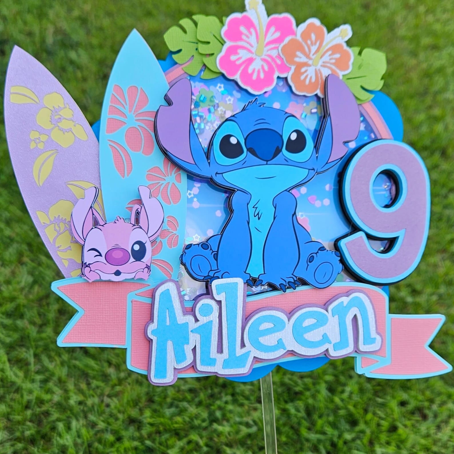 Stich Cake Topper Stich Party Theme Stich Party Decor Stich - Etsy