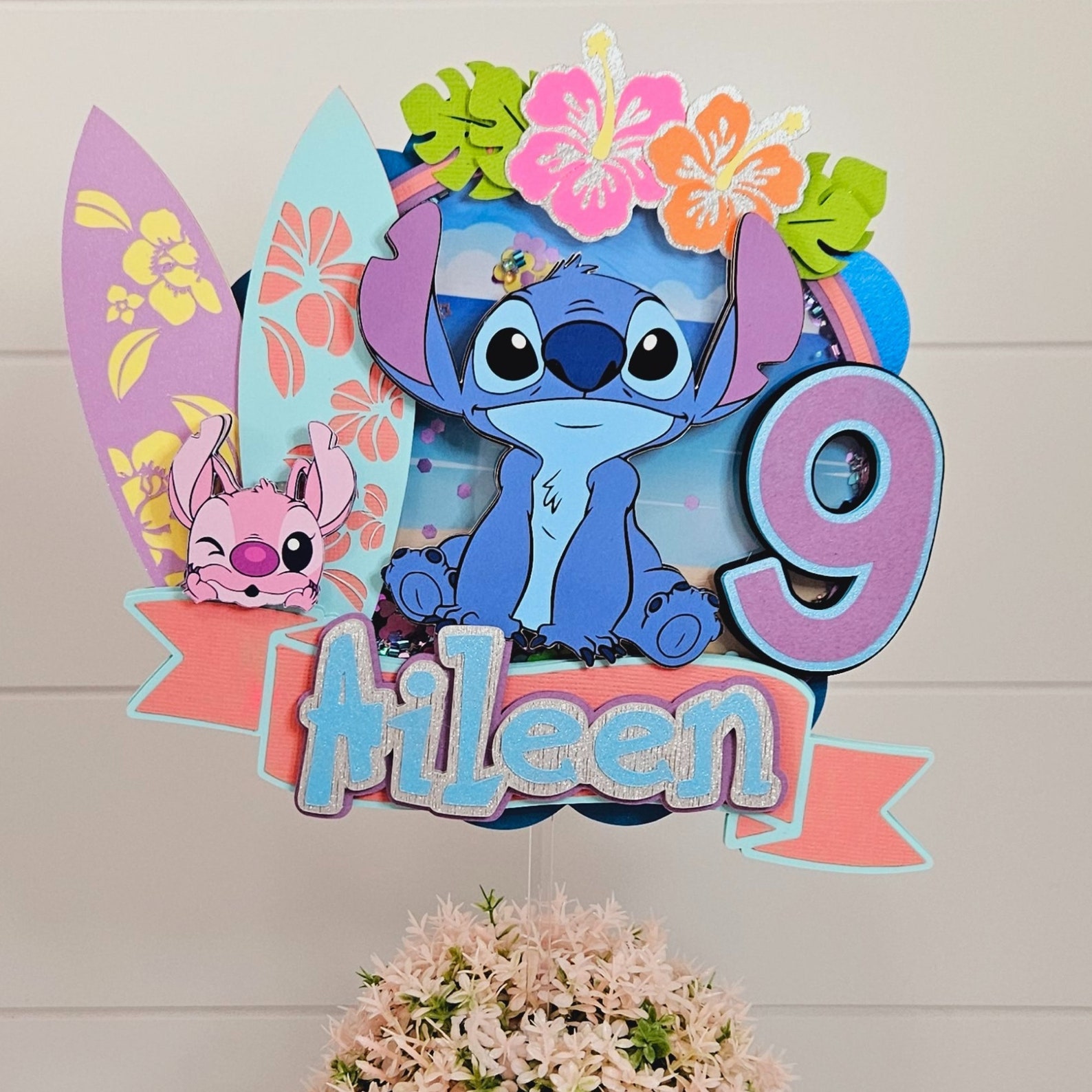 Stich Cake Topper, Stich Party Theme, Stich Party Decor, Stich Party ...