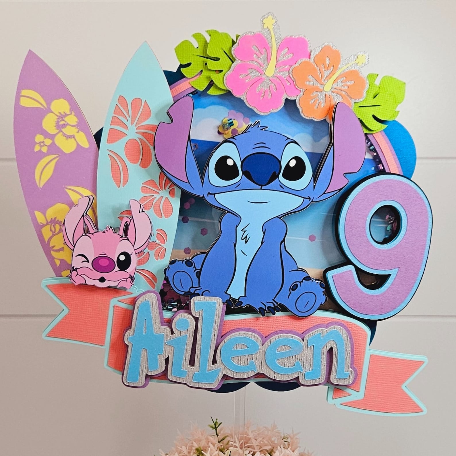 Stich Cake Topper Stich Party Theme Stich Party Decor Stich - Etsy