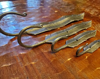 Hand Forged Hooks - Etsy