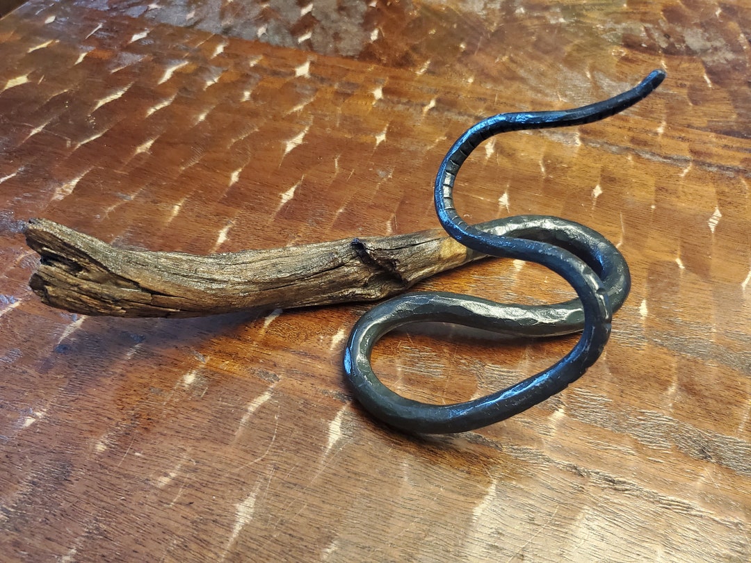 Hand Forged tail on a Stick 9 1/4 Inches - Etsy