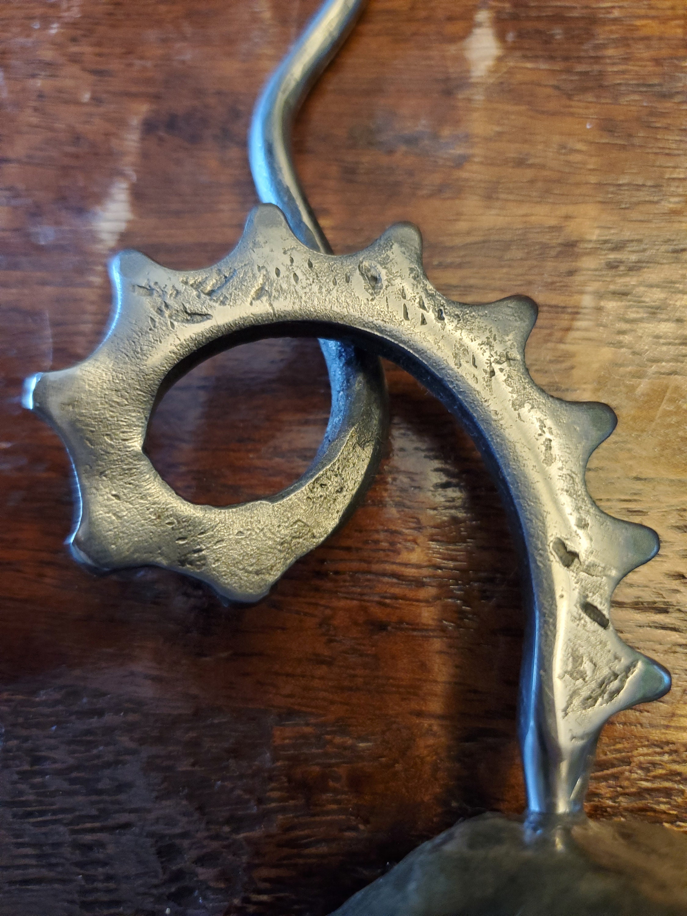 Hand Forged Gear / Sprocket Sculpture 7 1/2 Inches Tall | Etsy