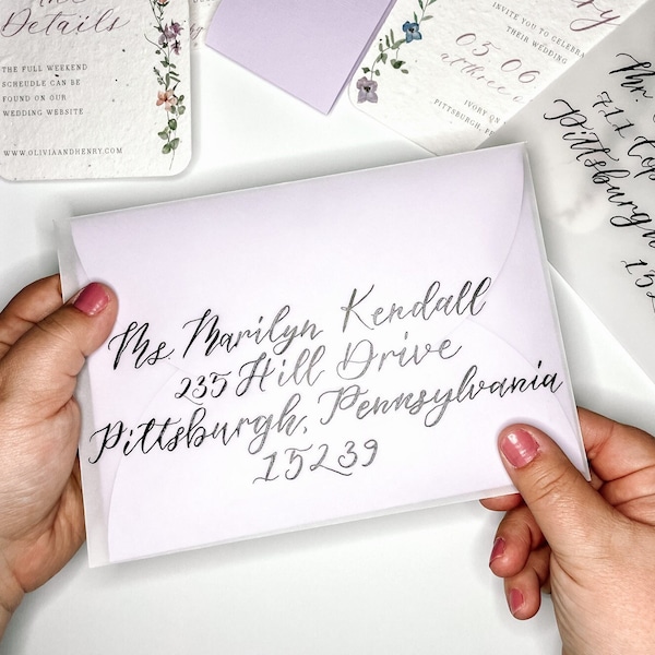 See Thru Envelopes - Etsy