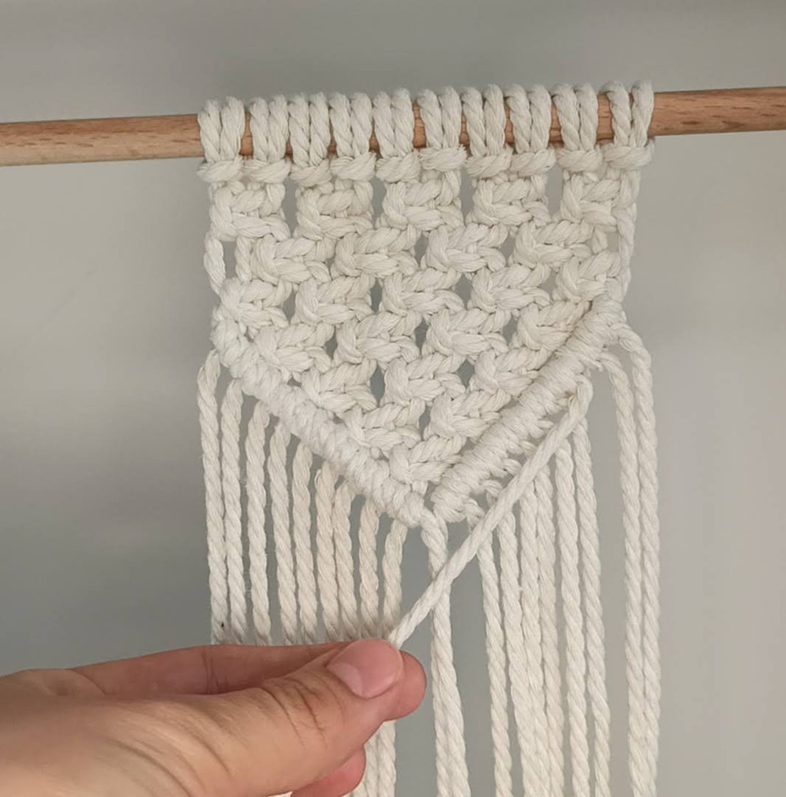 Macrame Wall Hanging PDF Pattern - Bohemian Wall Art Tutorial - DIY ...