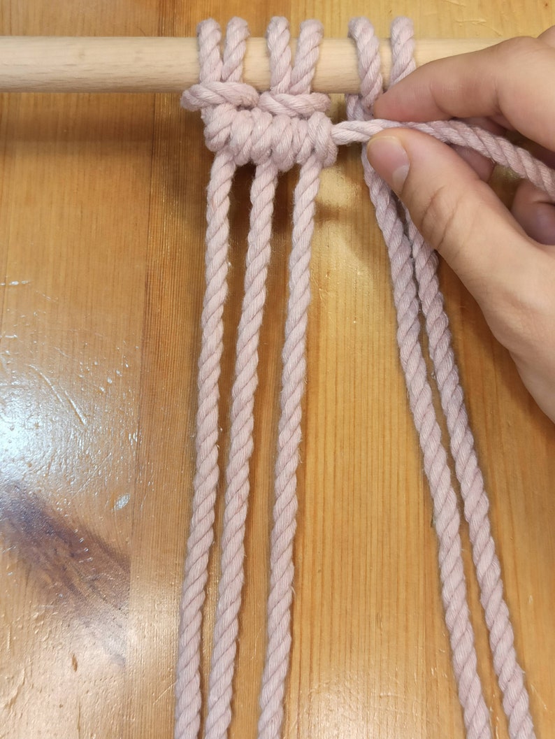 Macrame Knot Guide for Beginners - PDF E-book and Video Tutorial ...