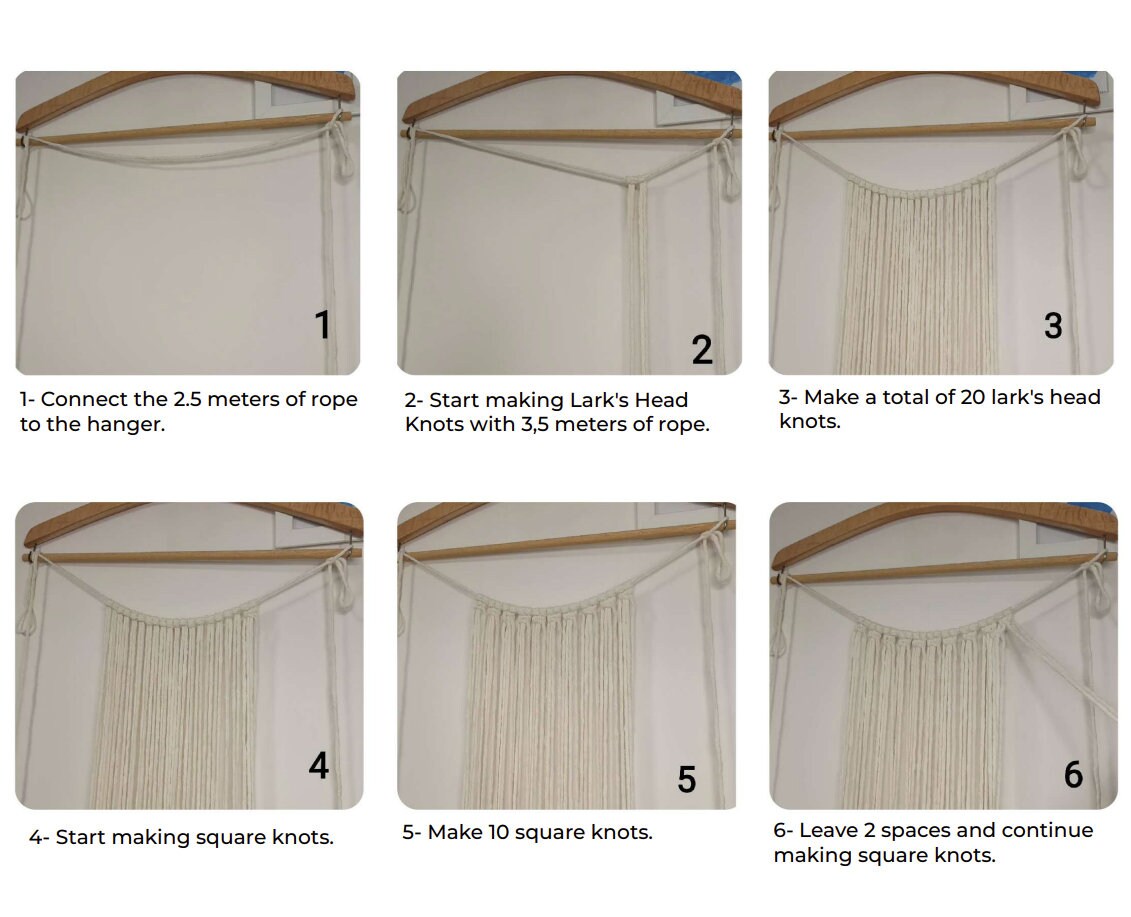 DIY Macrame Pattern Bundle: Shoulder Bag & 7 Keychain Designs - Step-by ...
