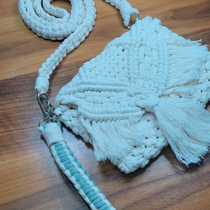 DIY Macrame Pattern Bundle: Shoulder Bag & 7 Keychain Designs - Step-by ...
