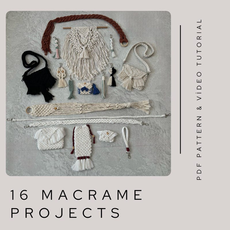 Macrame Pattern Pdf - Etsy