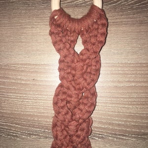 Handmade Boho Macrame Belt Pattern - DIY Craft Project - Handcrafted Strap Making Guide - Trendy ...