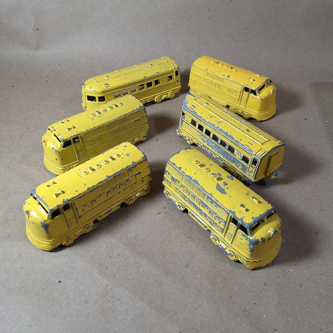 Midgetoy Diecast Train, 6 Engines - Etsy