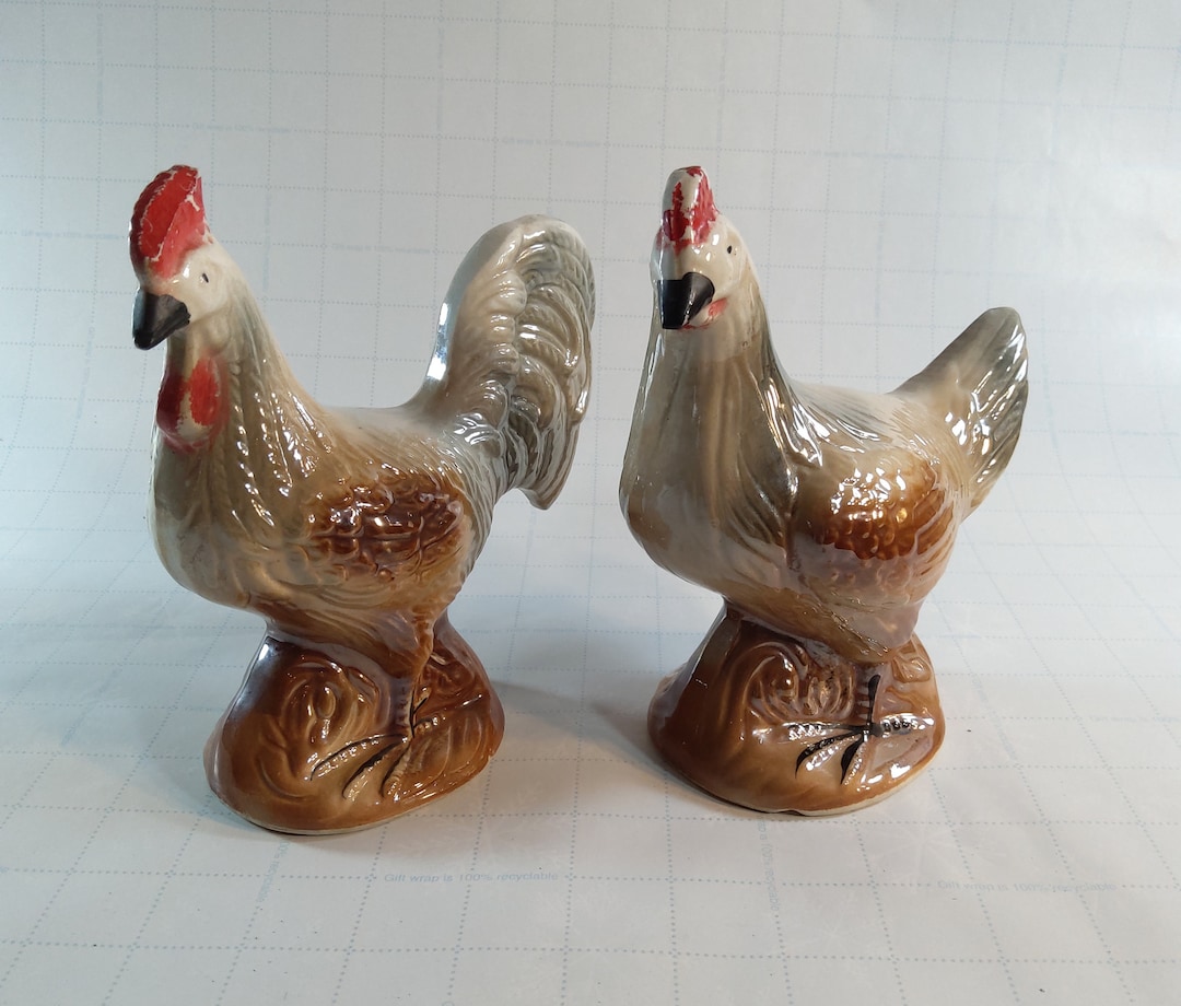 Pottery Chickens - Etsy