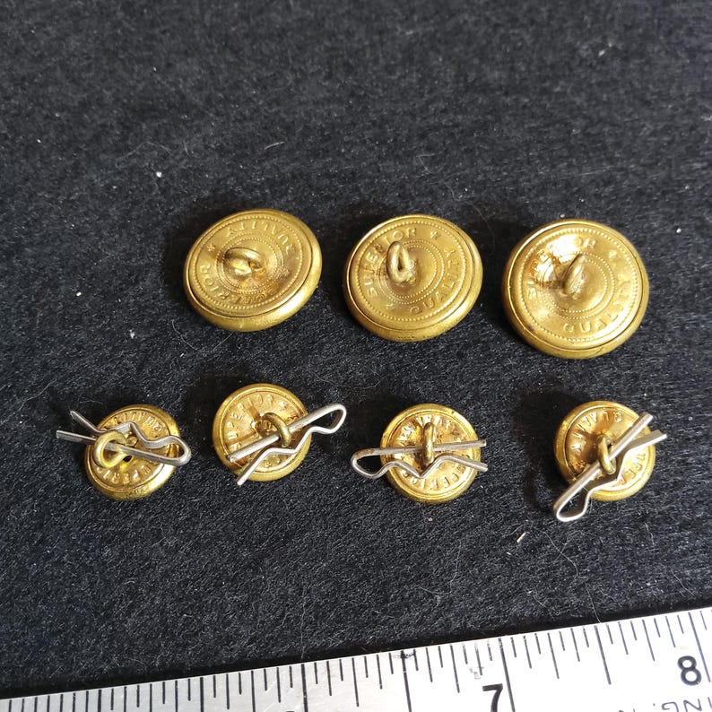 WW2 Lot of 7 U.S. Navy Buttons - Etsy