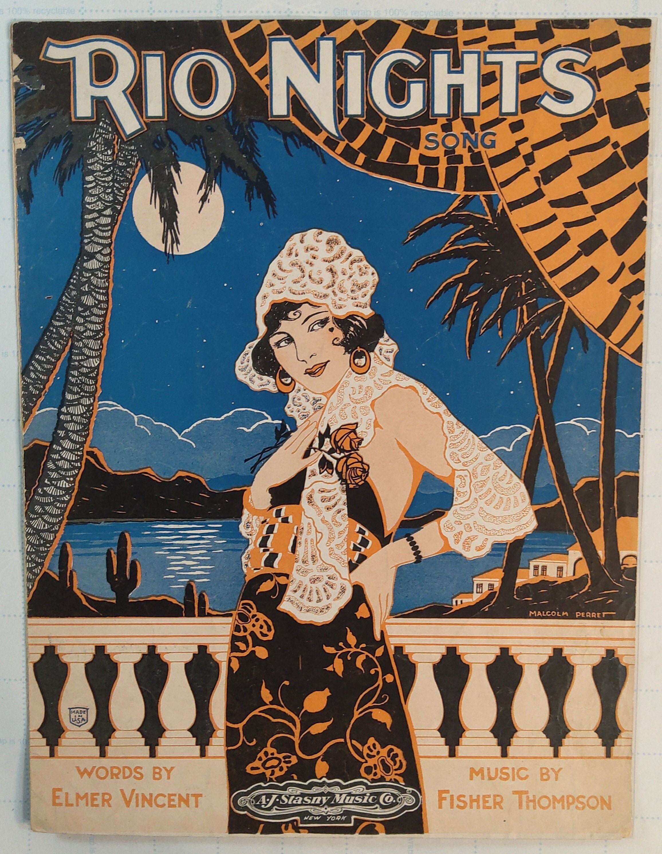 Rio Nights Sheet Music - Etsy