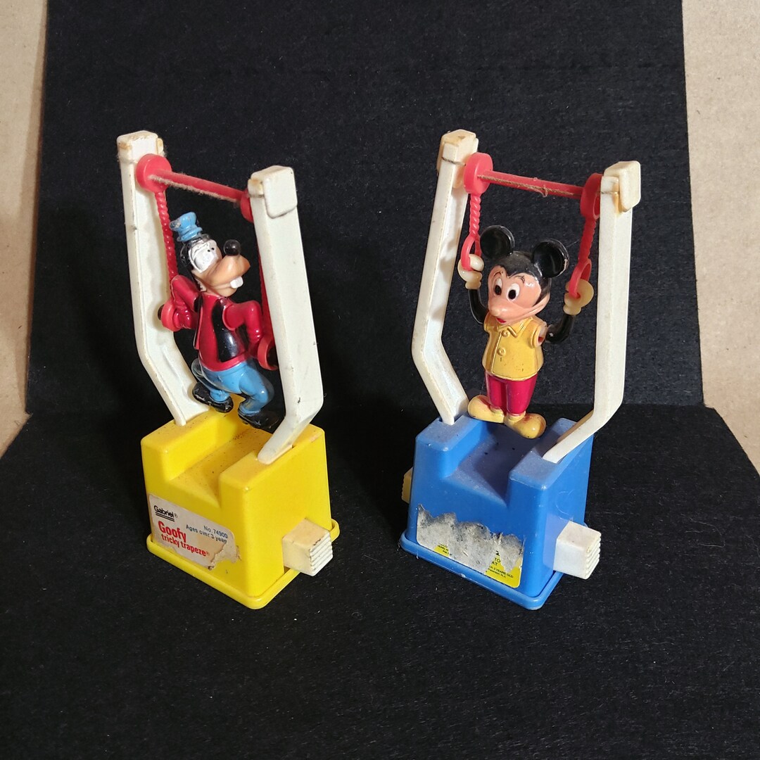1977 Gabriel Industries Goofy and Mickey Mouse Squeeze Toys - Etsy