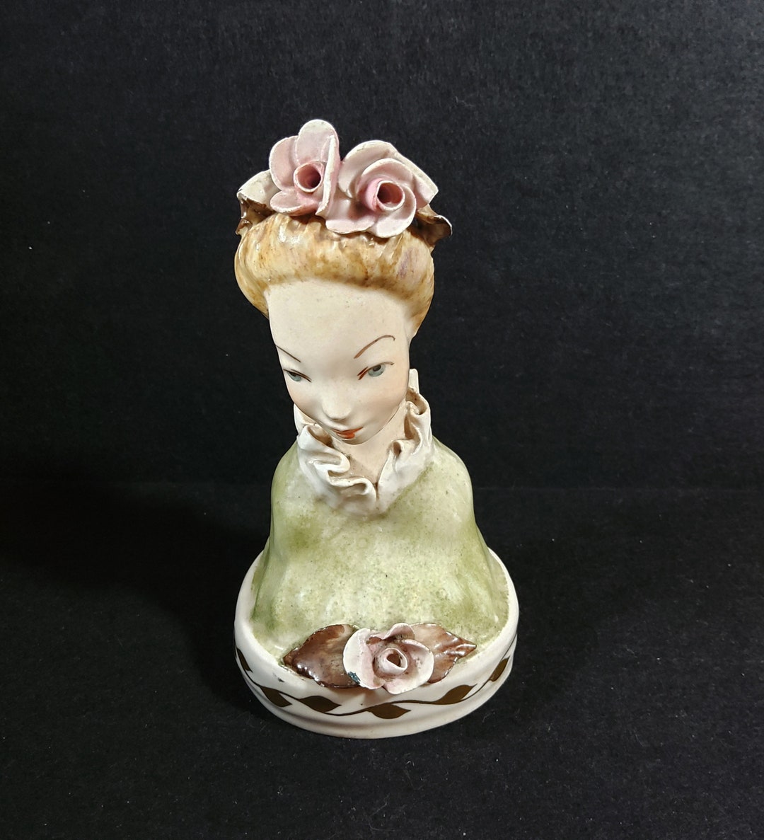 Vintage Elegant Lady Figurine, 6 Inches Tall - Etsy