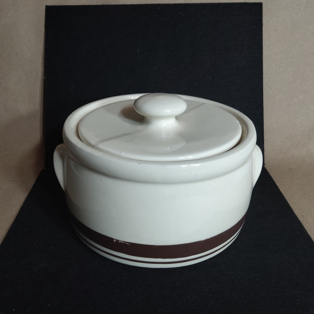 Vintage Mccoy Pottery Bean Pot 1421 - Etsy