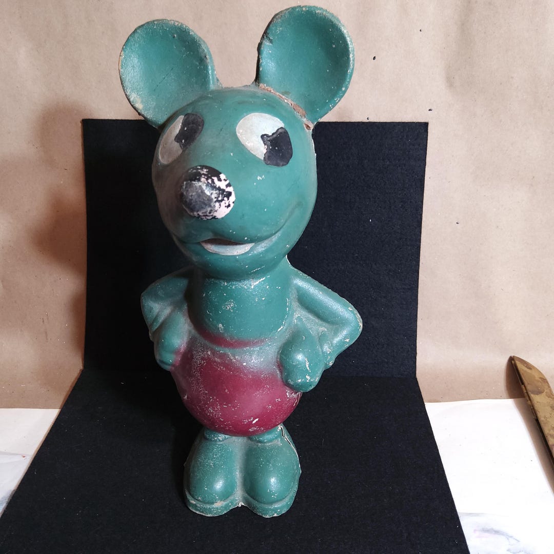 1920s Carnival Prize, 12" Tall Mouse - Etsy