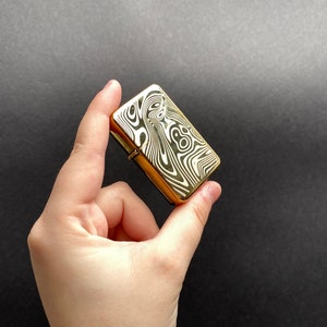Hypnotic Spiral Lighter, Engraved Lighter, Refillable Metal Lighter ...