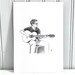 Harry Clout Glasses A5 Art Print - Etsy