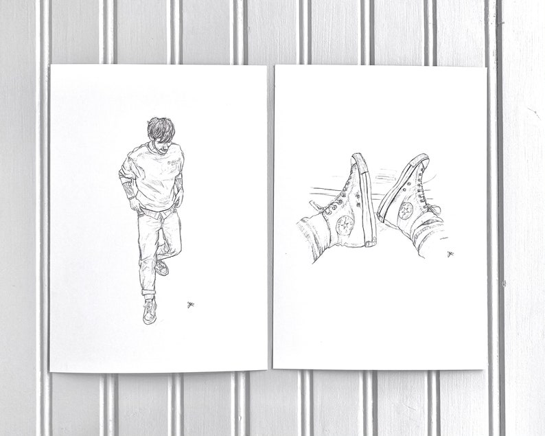 Harry Clout Glasses A5 Art Print - Etsy