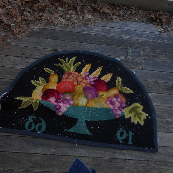 Hearth Half Moon Rug - Etsy